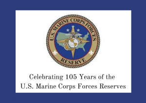August 29th Celebrates 105 Years of the U.S. Marine Forces Reserves ...